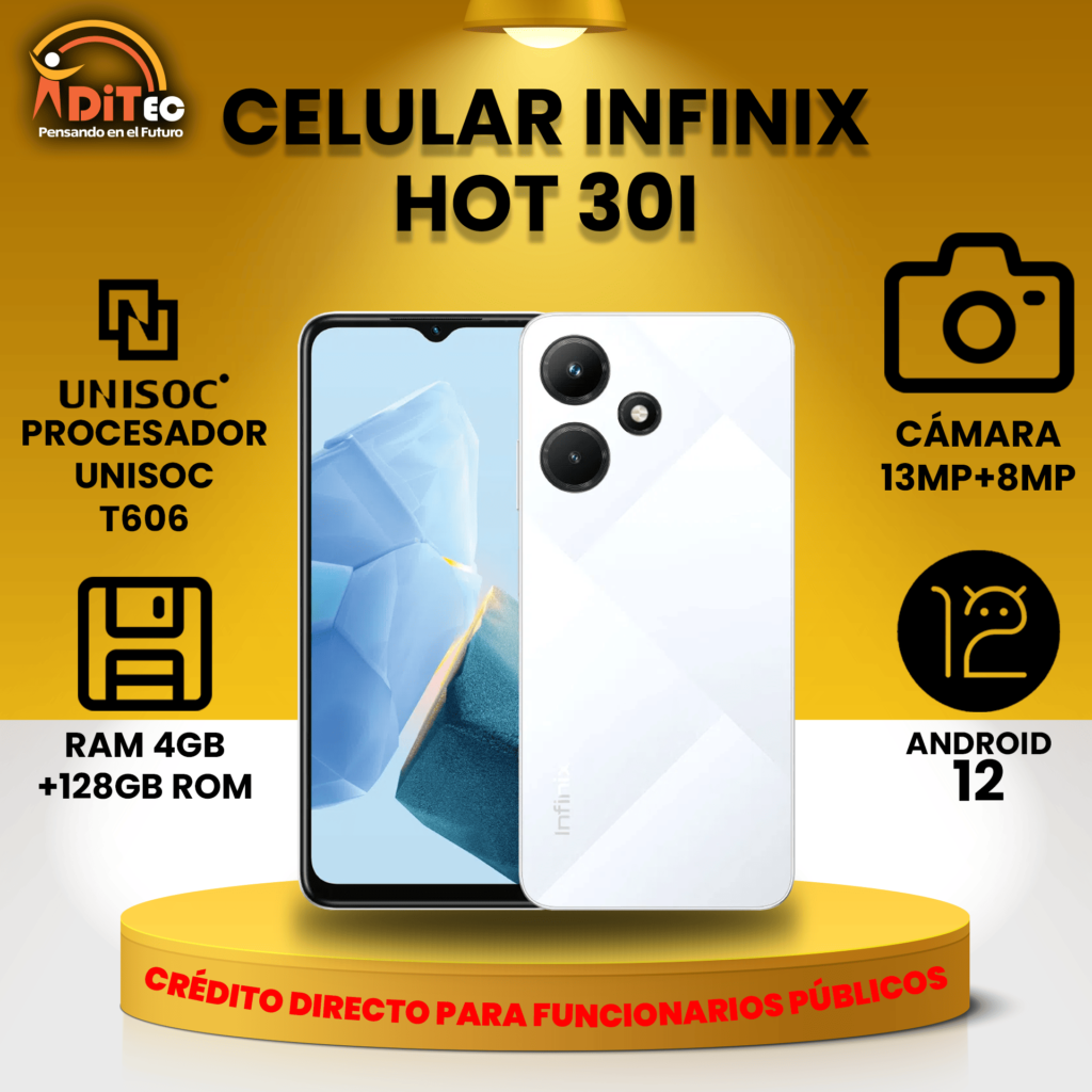 Celular Infinix Hot 30i - Ditec